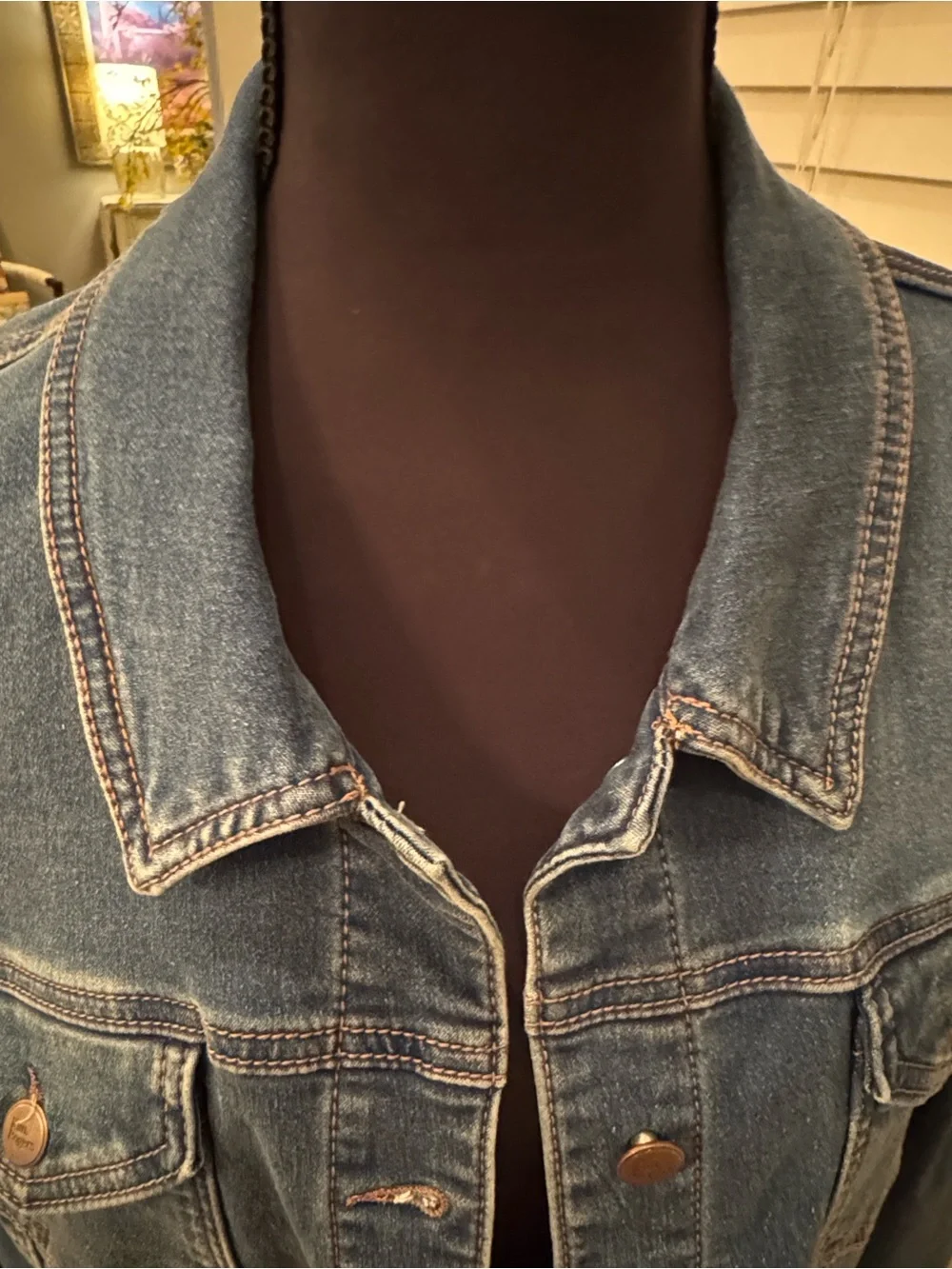 Kim Rogers | Jackets & Coats | Kim Rogers Classic Blue Denim Jean ...